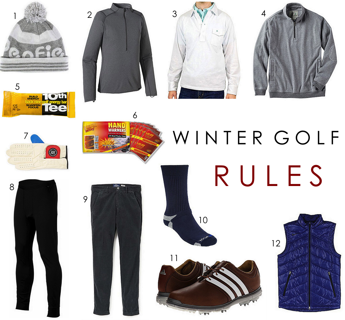 Winter Golf Wear | Red Clay Soul