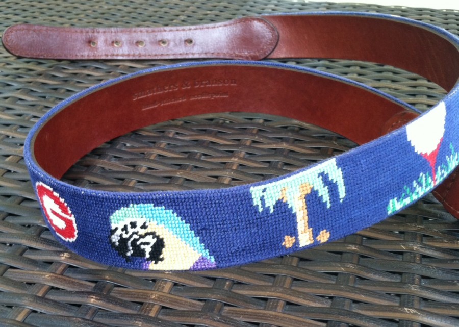 The Custom Needlepoint Belt Option | Red Clay Soul