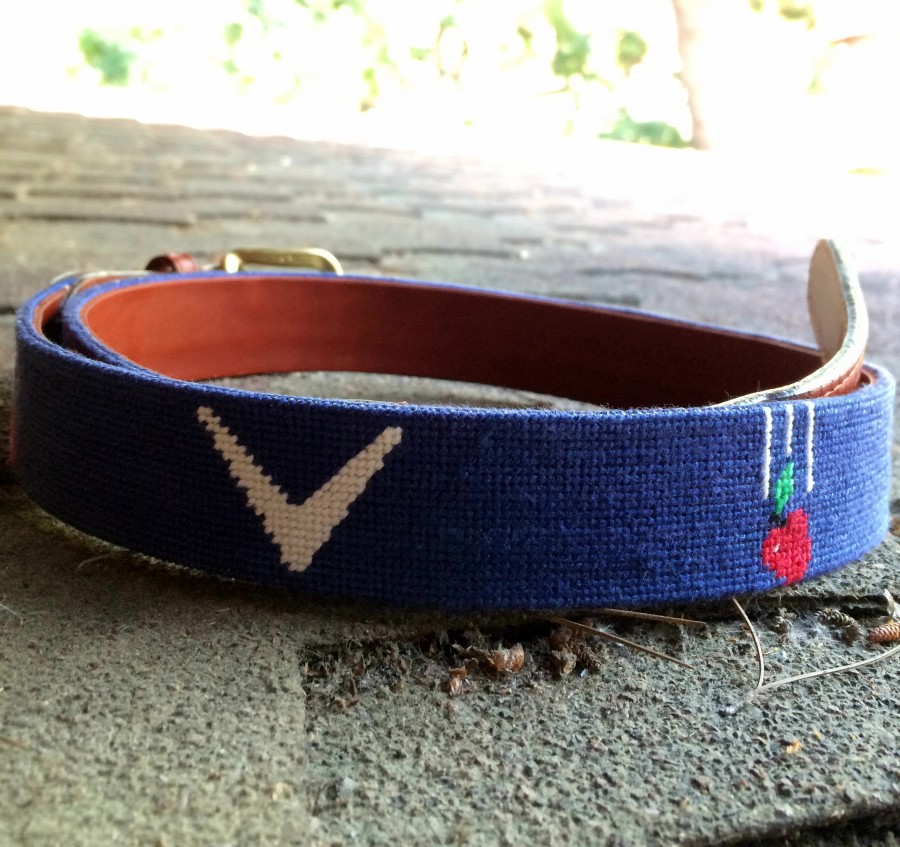 The Custom Needlepoint Belt Option | Red Clay Soul