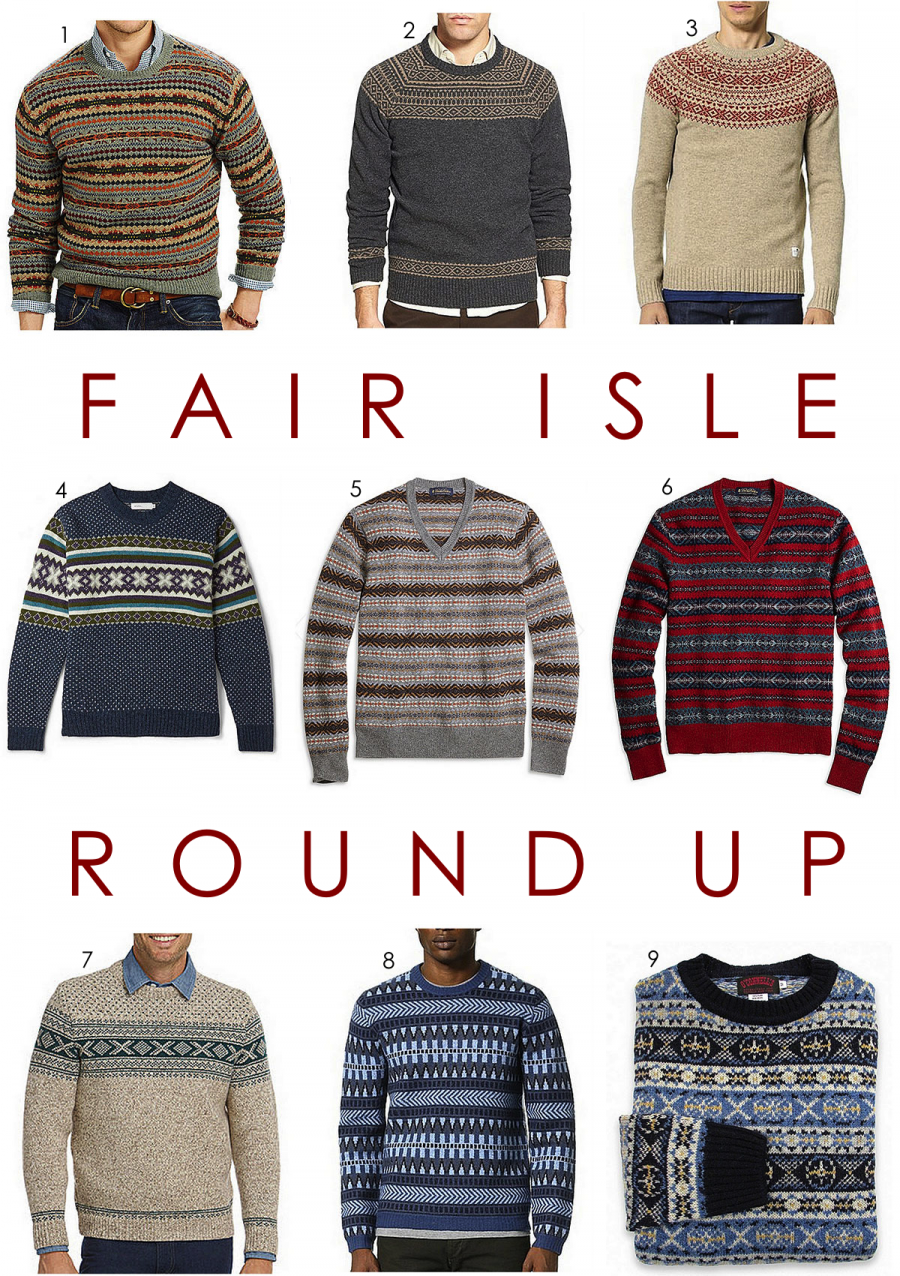 The Fair Isle Sweater(?) | Red Clay Soul