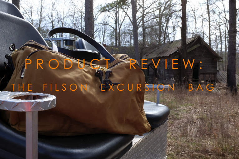 In Hand: The Filson Excursion Bag | Red Clay Soul