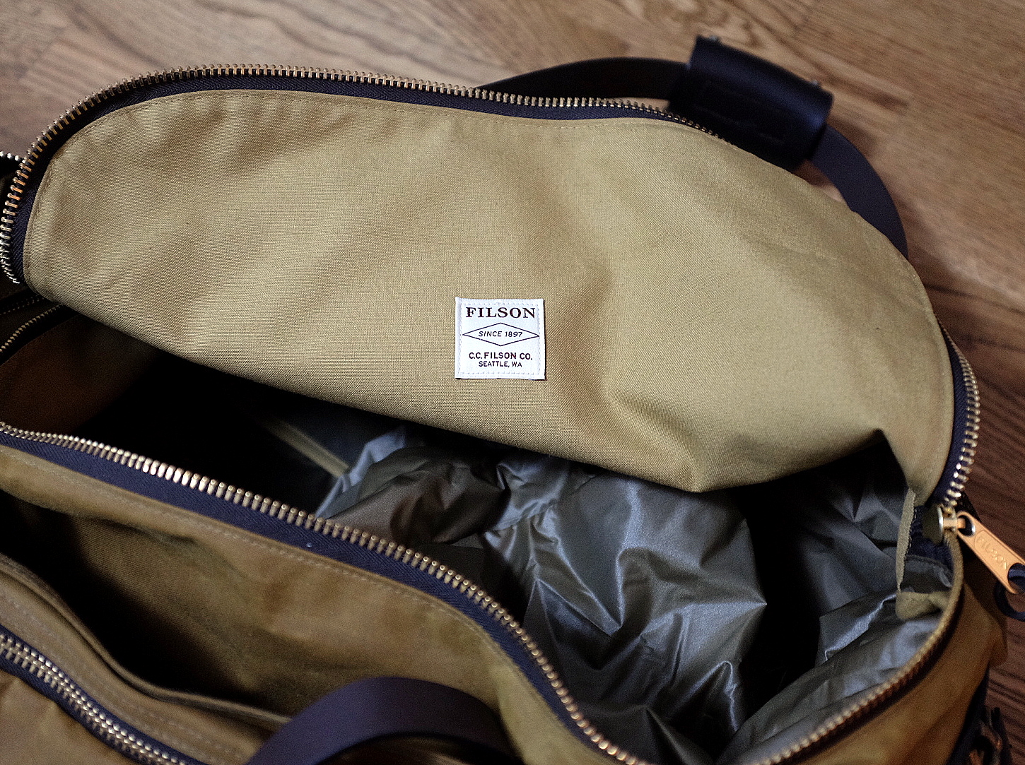 In Hand: The Filson Excursion Bag | Red Clay Soul