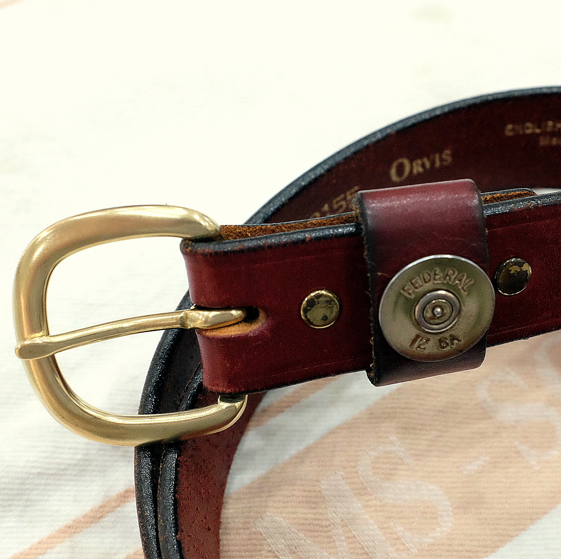 Before & After: Cleaning Up My Vintage Orvis Shotshell Belt | Red Clay Soul