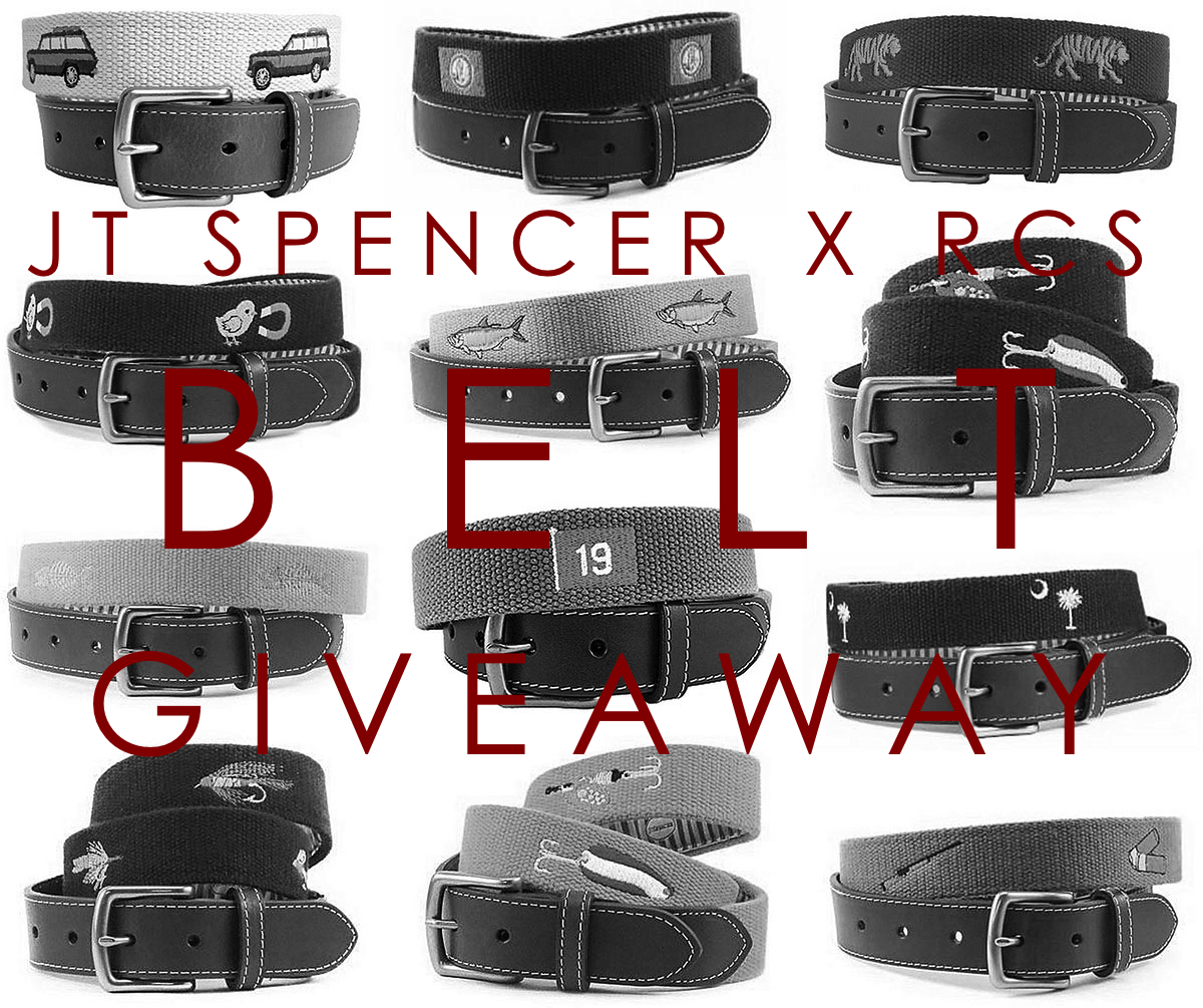 JT Spencer X RCS Belt Giveaway | Red Clay Soul