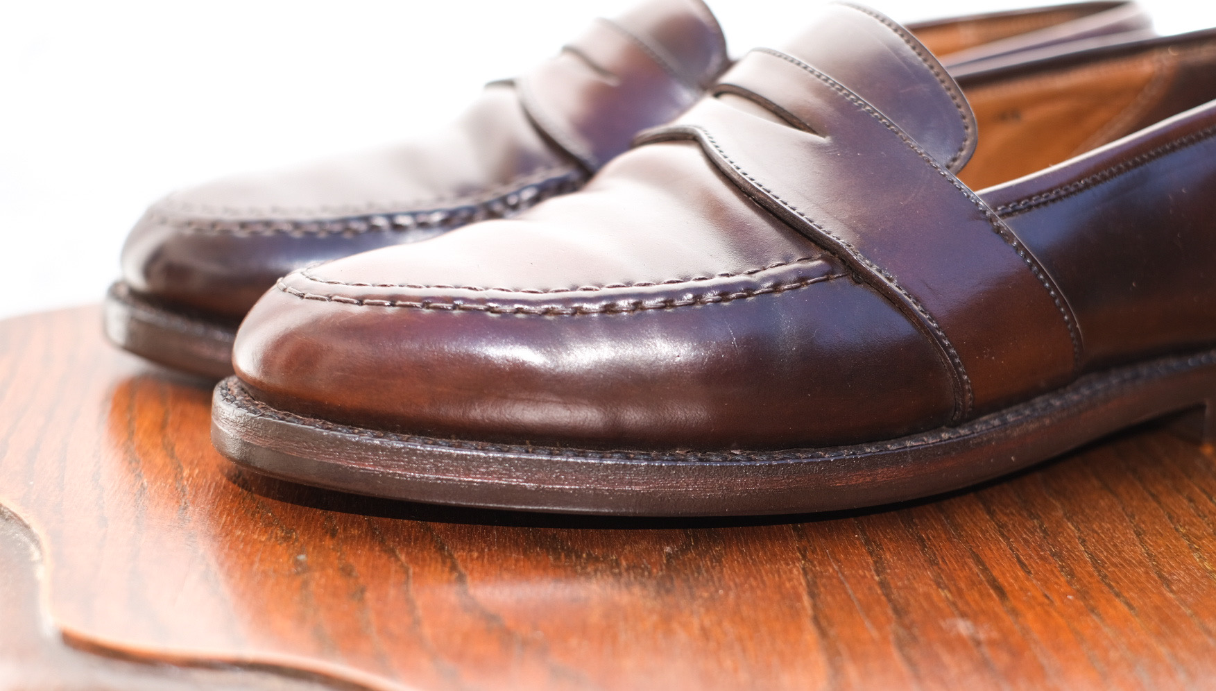 Shell Cordovan Loafers Reconstruction: Before & After | Red Clay Soul