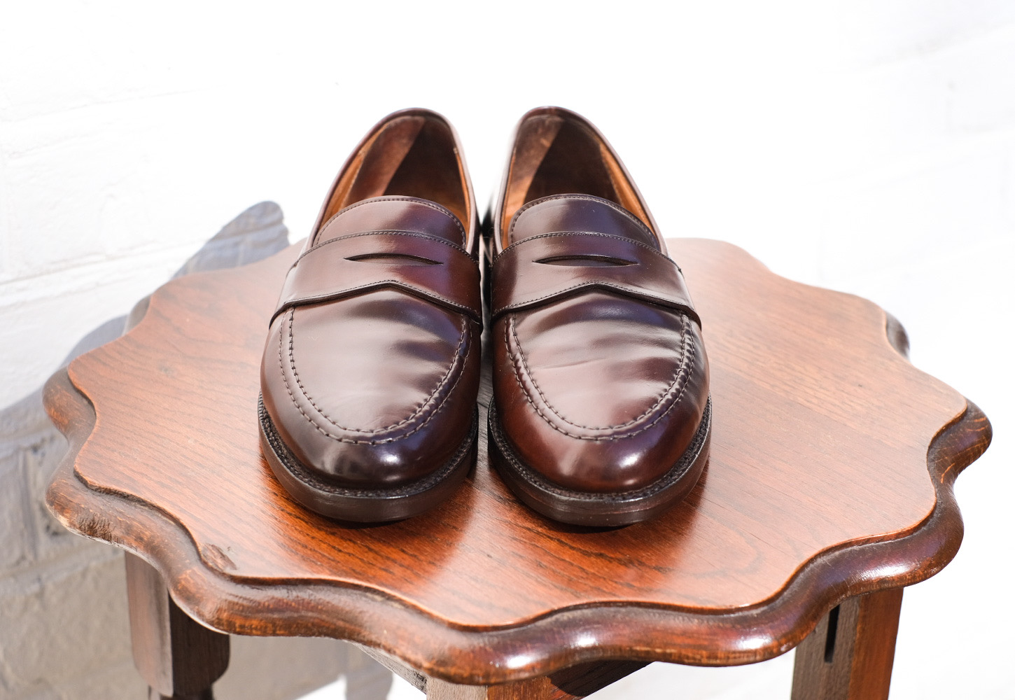 Shell Cordovan Loafers Reconstruction: Before & After | Red Clay Soul