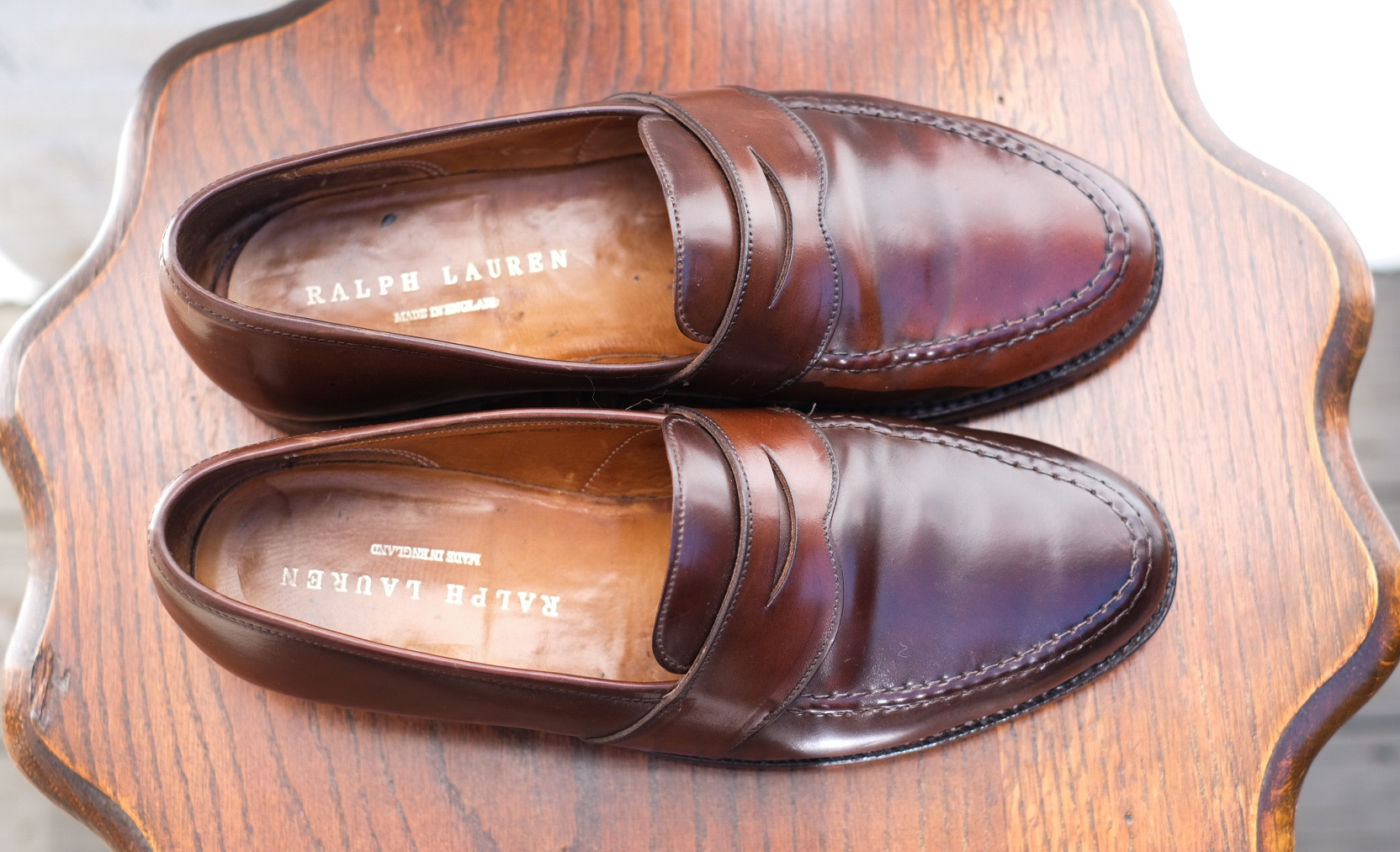 Shell Cordovan Loafers Reconstruction: Before & After | Red Clay Soul
