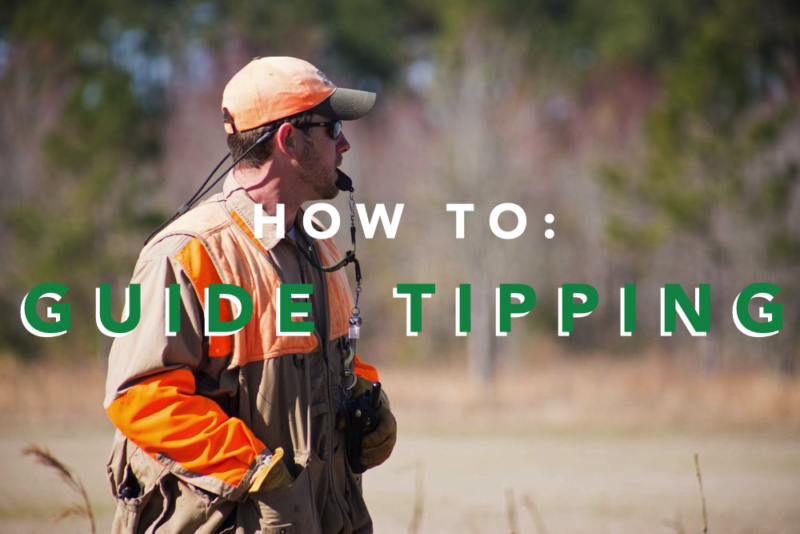 How To: Guide Tipping | Red Clay Soul