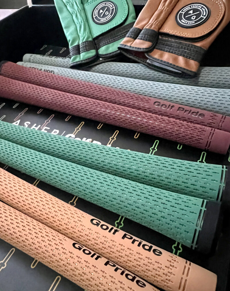 Asher x Golf Pride Fall Collection Kits | Red Clay Soul