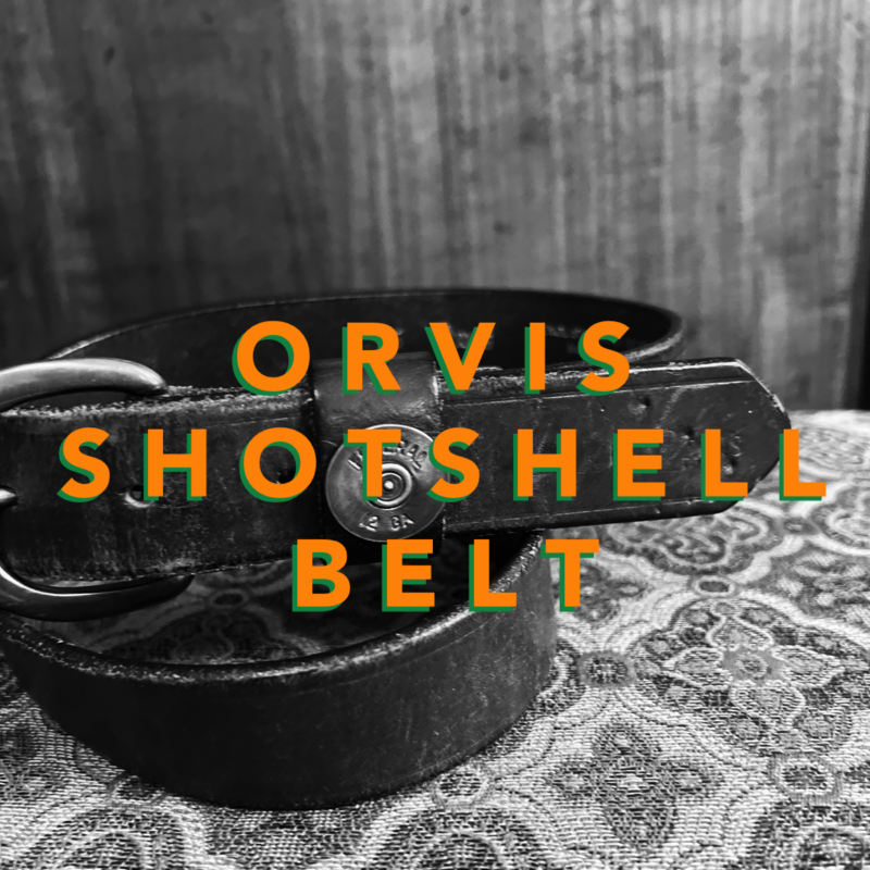 The Orvis Shotshell Belt | Red Clay Soul