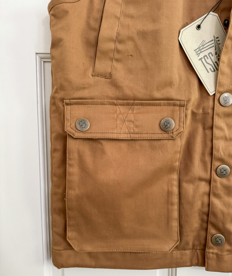 In Hand: The Baeron Waxed Vest from The Sporting Gent | Red Clay Soul